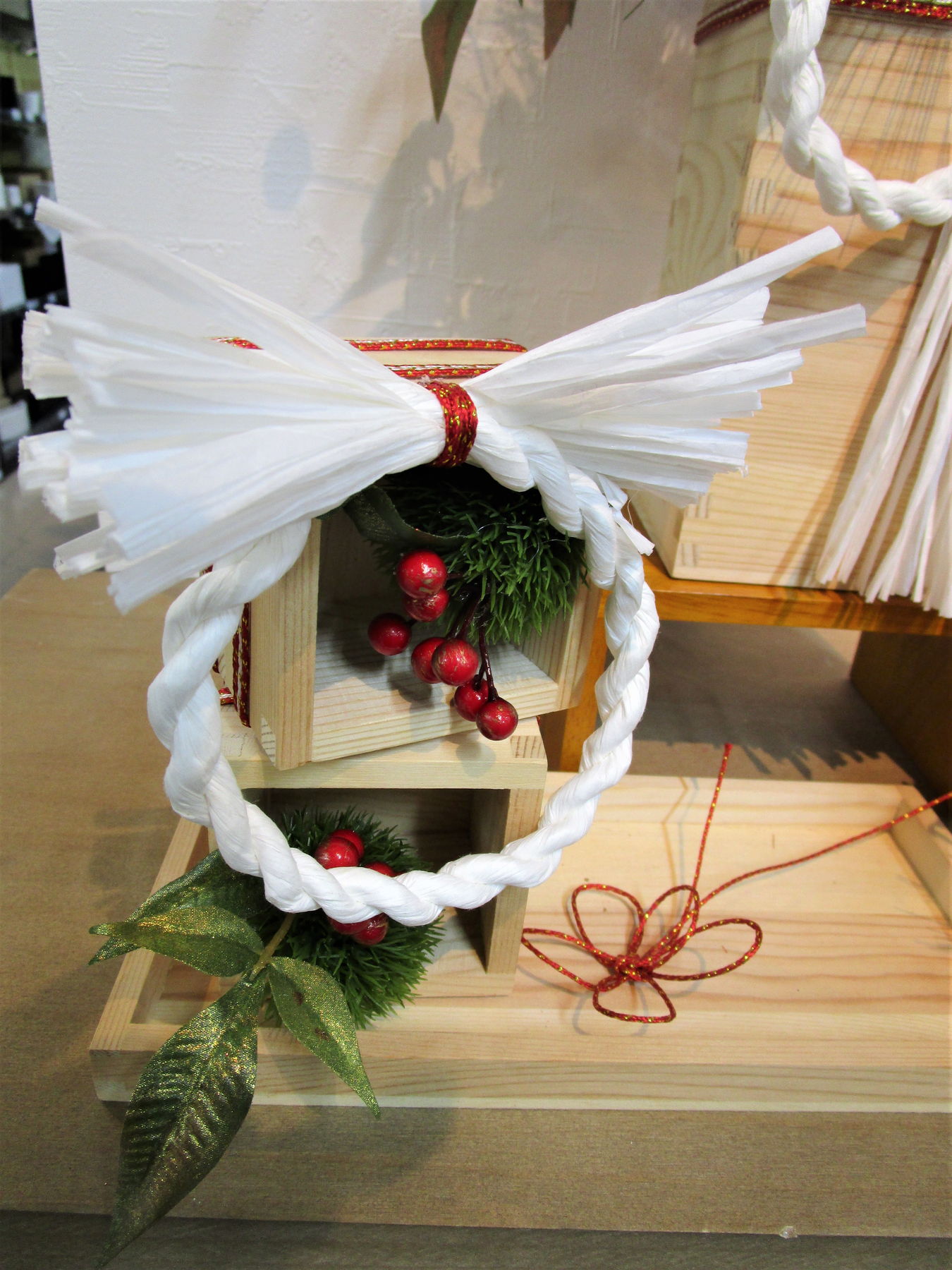 枡のアレンジメント｜横浜ディスプレイミュージアム